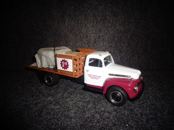 First Gear 1951 Ford F-6 Half Rack Stake Truck – Texaco Toys Plus