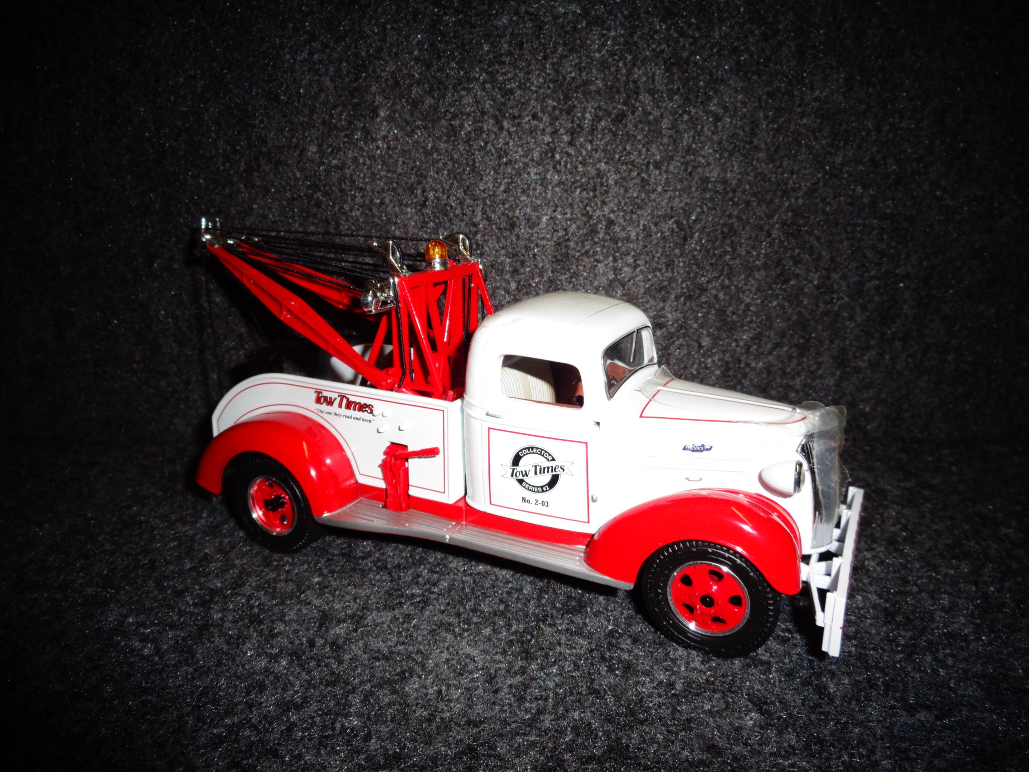 Tow Times Magazine 1937 Chevrolet Tow Truck – Texaco Toys Plus