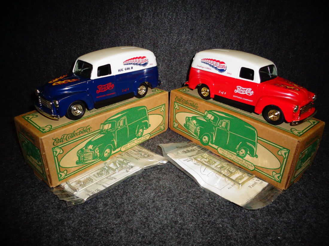 Pepsi 1951 GMC Panel Van - Regular & Employee Edition Set – Texaco Toys ...