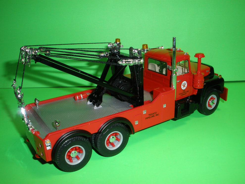 #7 - Texaco Mack R Model Heavy Duty Tow Truck Pipeline Series – Texaco ...