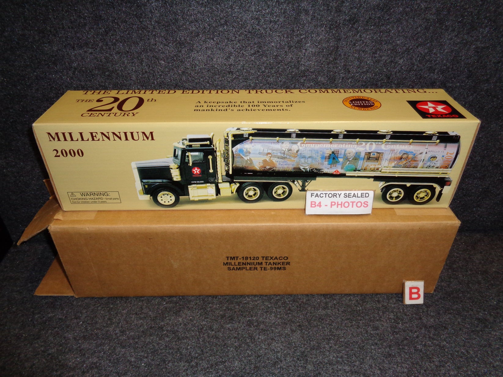 Texaco Millennium Tanker Sampler – Texaco Toys Plus